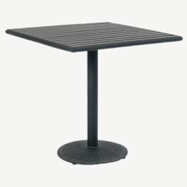 Black Finish Plastic Top with Table Base